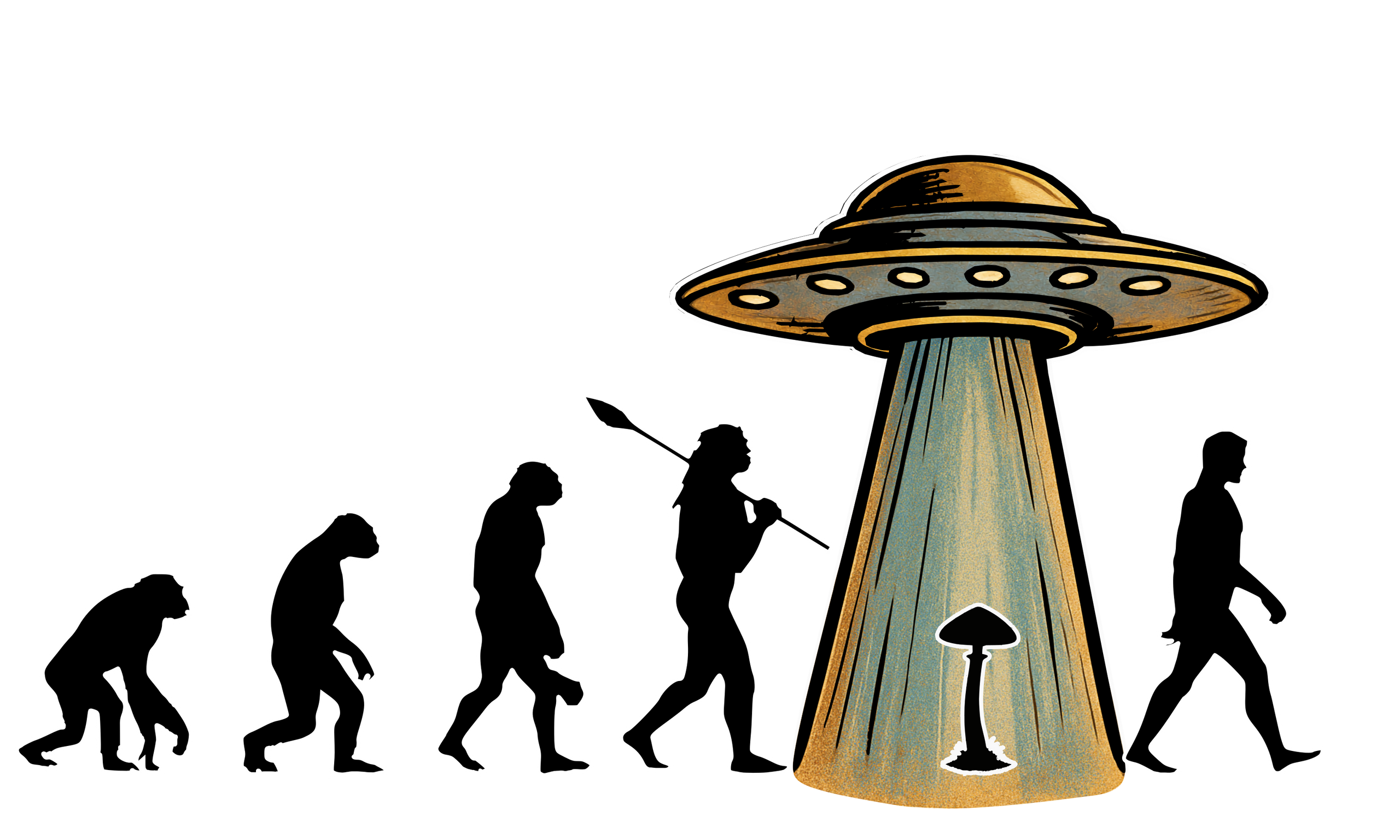 Evolution - Stoned Ape UFO – La-Br-At
